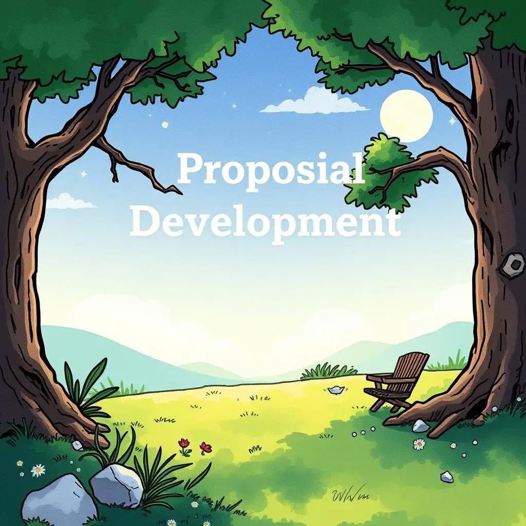 Proposal text generator: Generates proposals based on user input