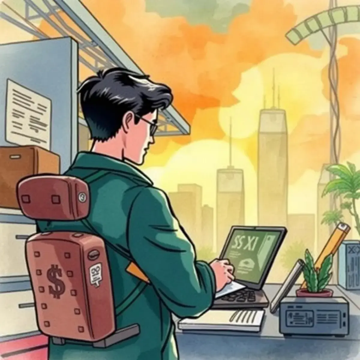 Asset depreciation assistant for easy asset tracking