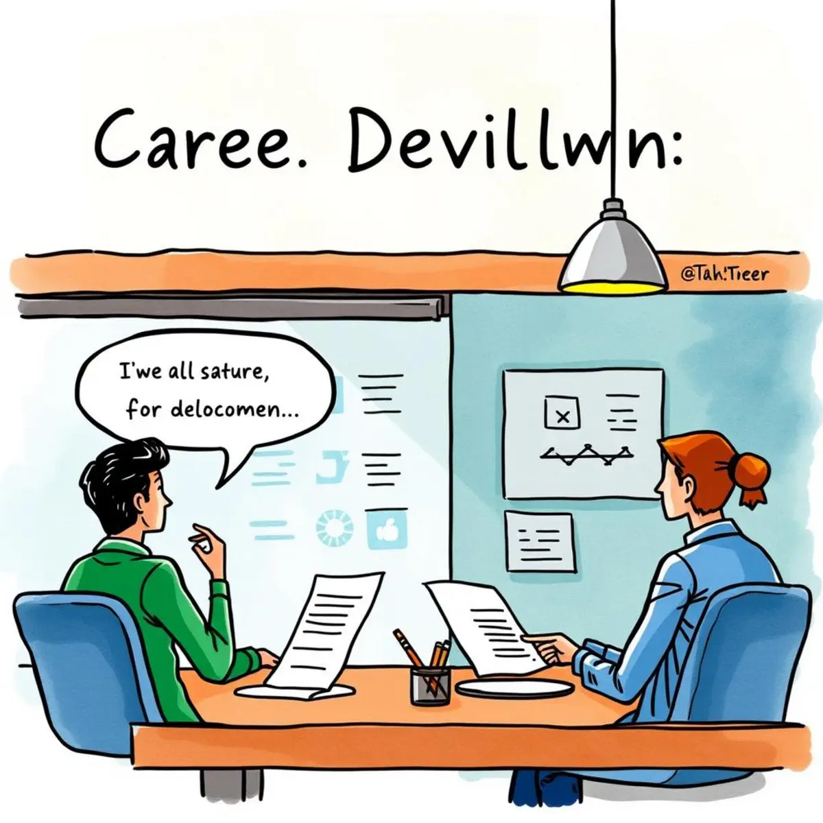 Career progression guide: Outline steps matching career and company growth