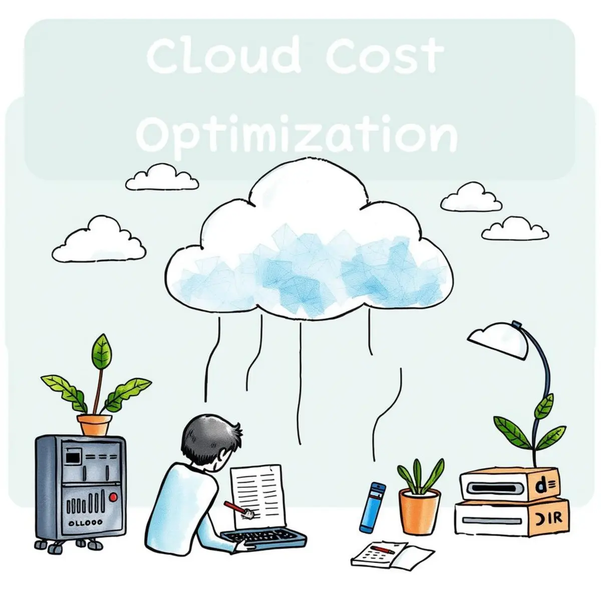 Service usage review: Analyze and summarize service costs