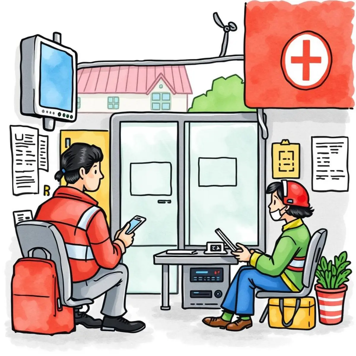 Test message generator: Create simulated emergency communication texts