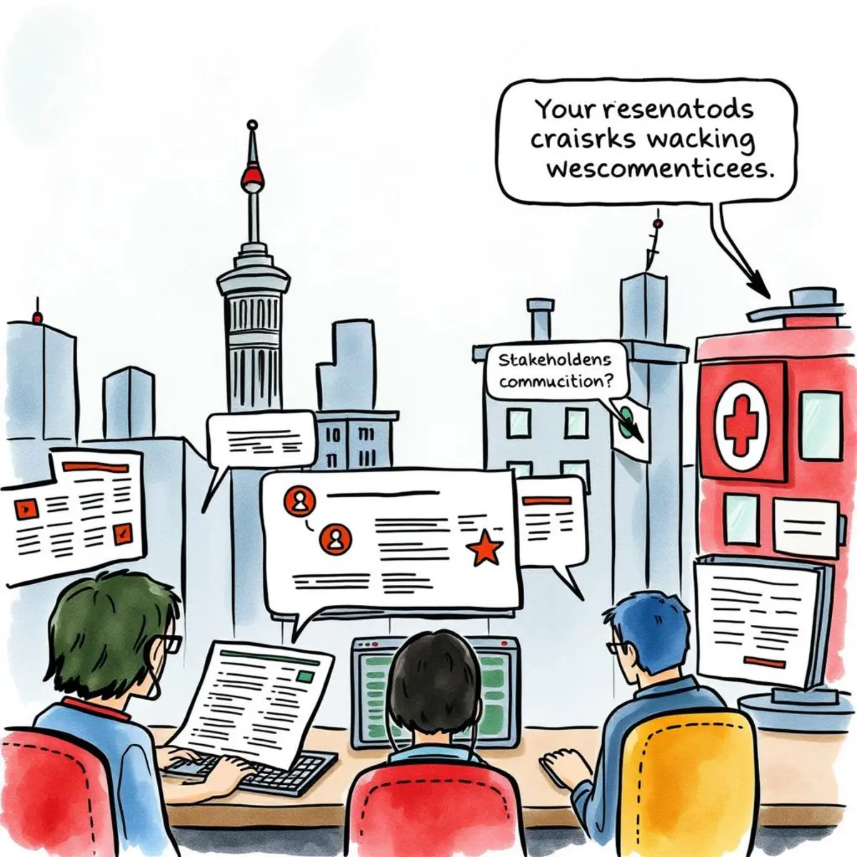 Crisis update generator: Quickly generate updated messages for stakeholders