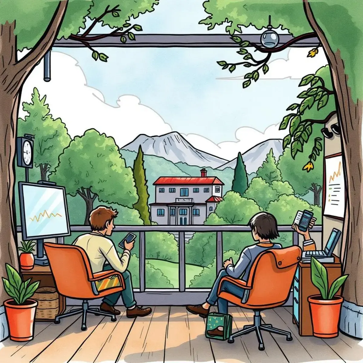 Interactive training scenarios for effective e-learning