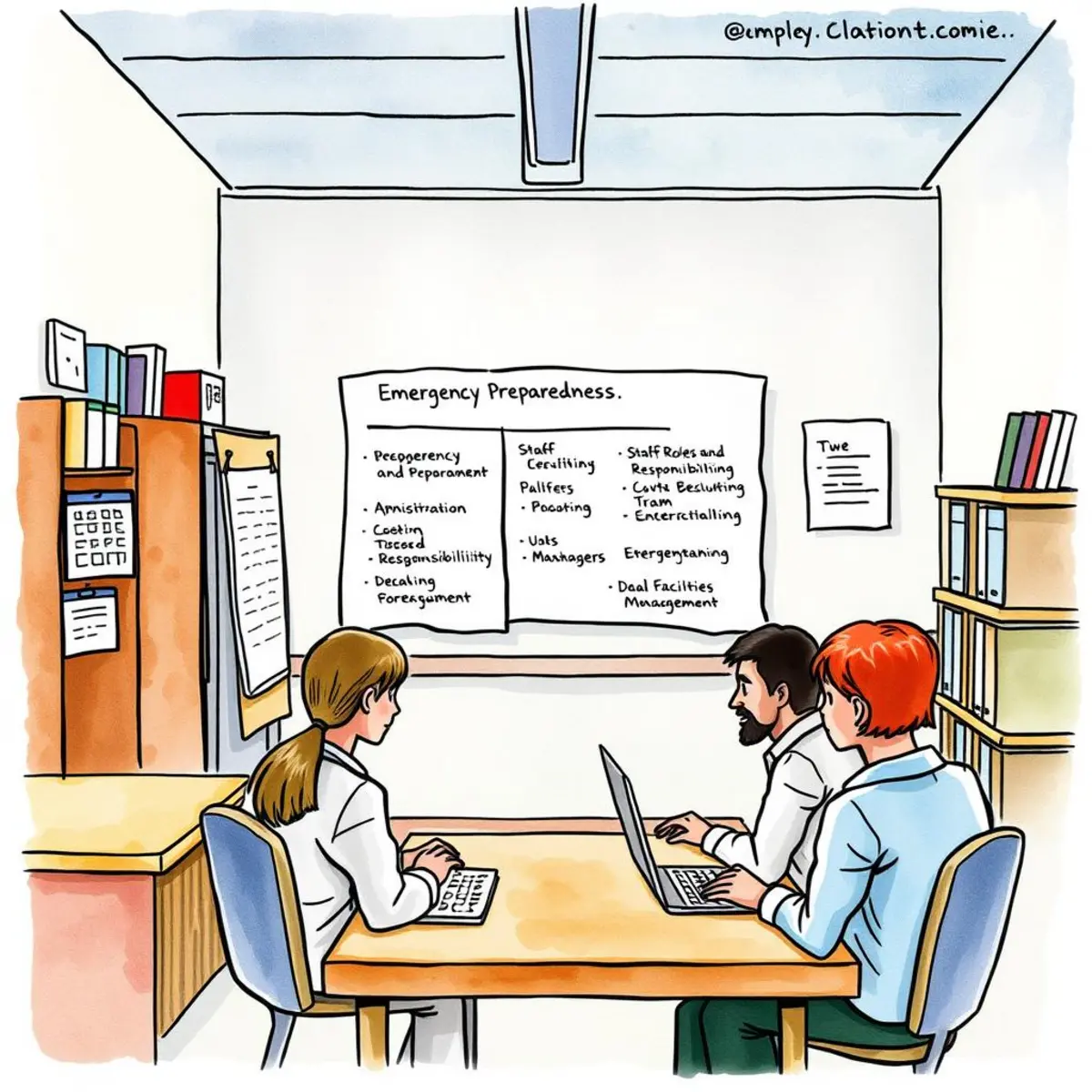 Staff role breakdown tool: Break down responsibilities during emergencies