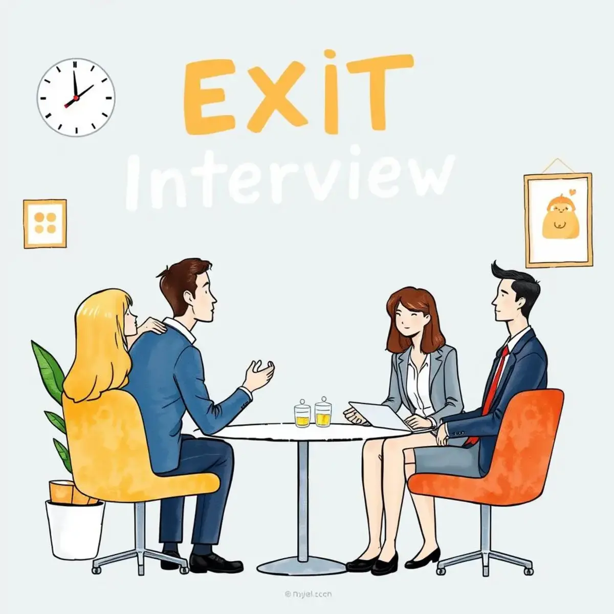 Interview reflection documenter for exit interviews
