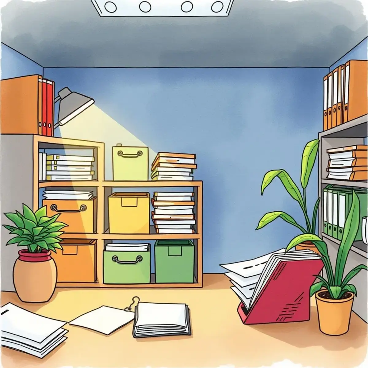 File structure generator: Design a structured filing framework