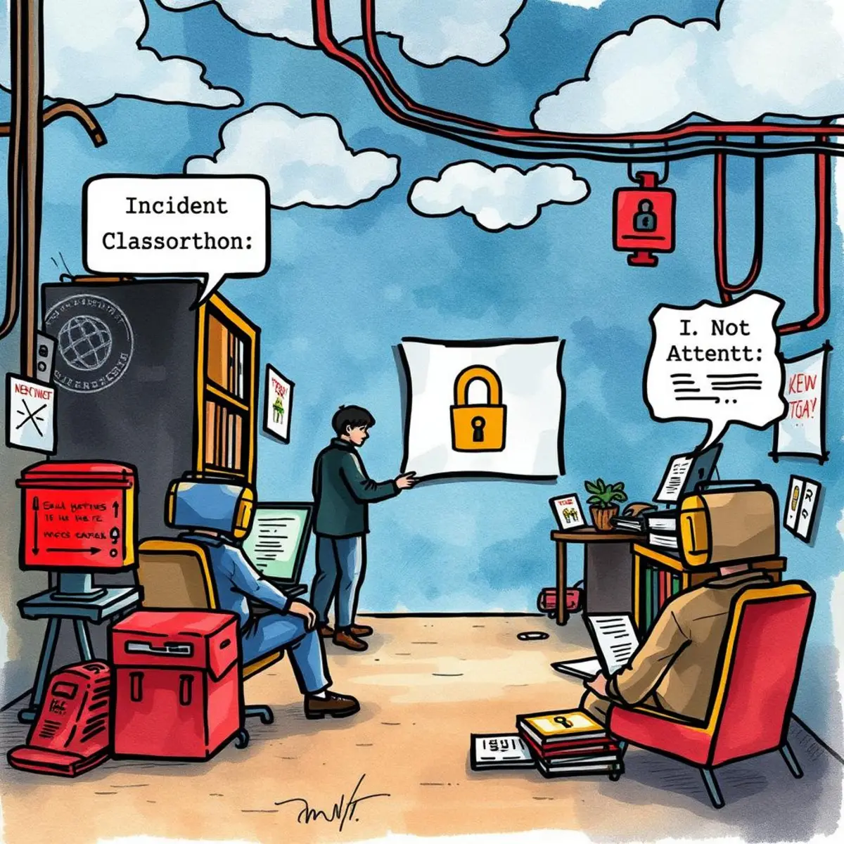 Threat incident labeler: Assign labels to incidents for better tracking