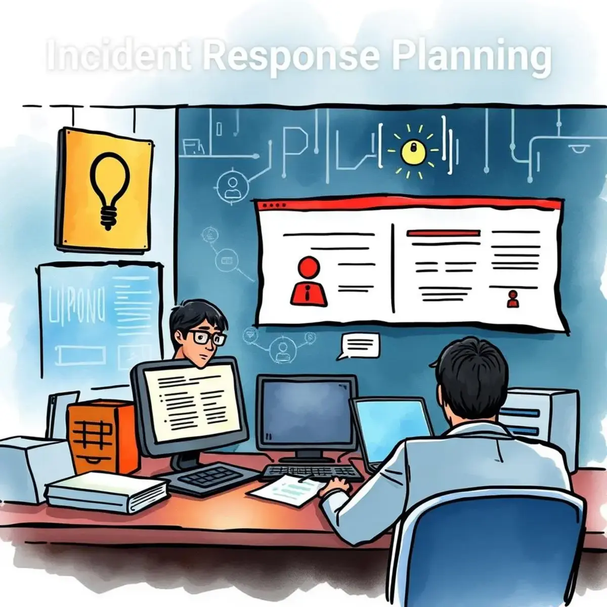 Crisis management communication planner for incidents