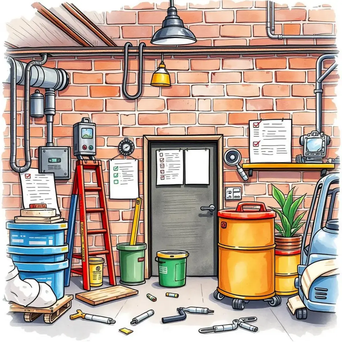 Inspection checklist builder for easy site inspections