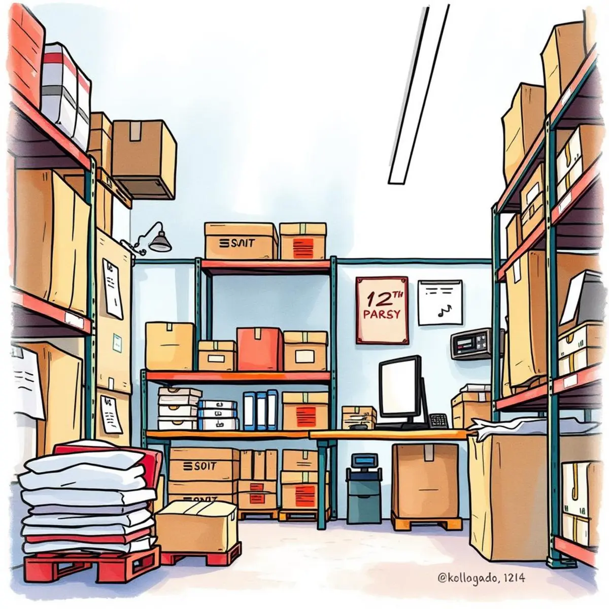 Warehouse log analyzer: Analyze inventory logs for insights