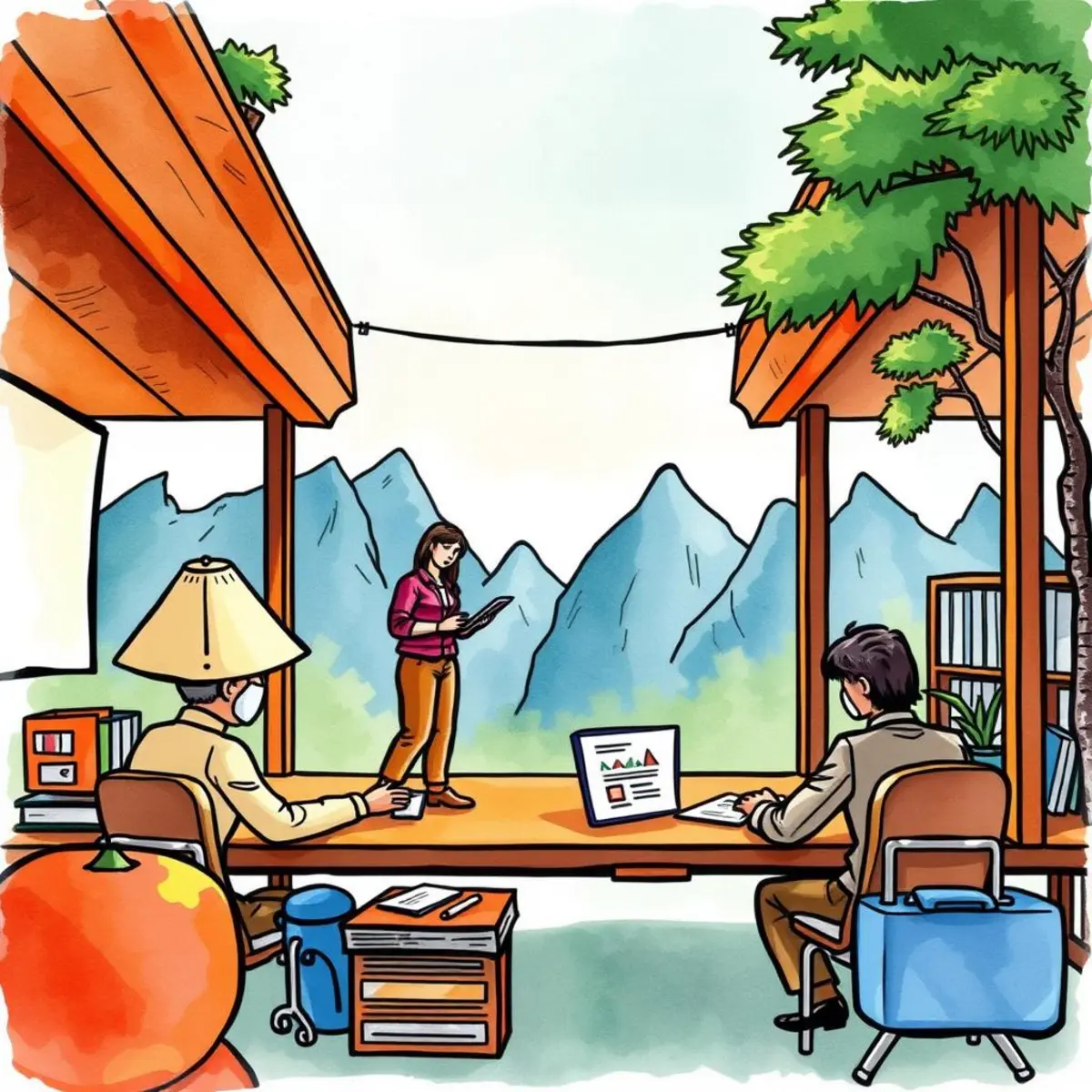 Goal alignment chart: Align corporate objectives with strategic actions