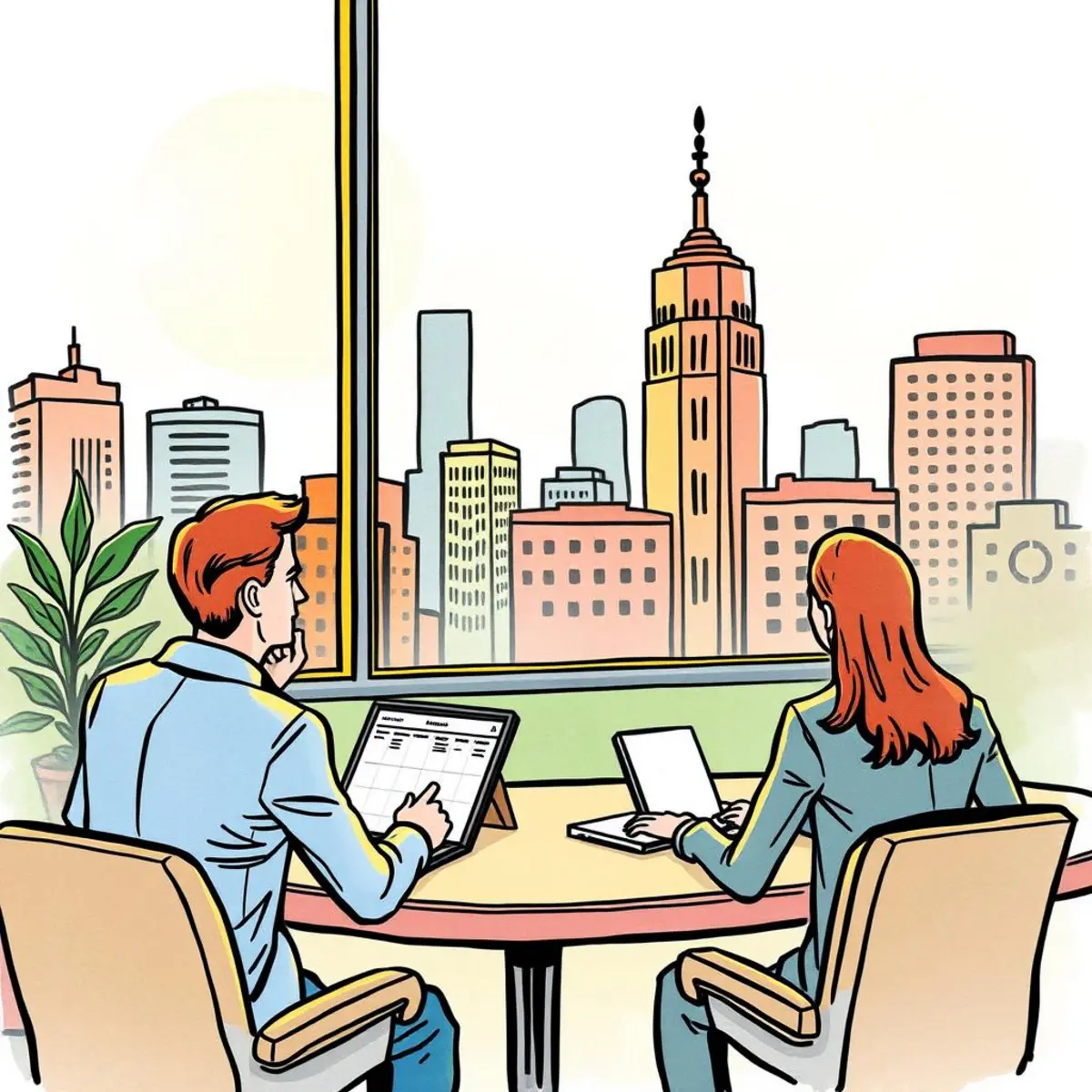 Executive schedule messenger: Send updates about time adjustments