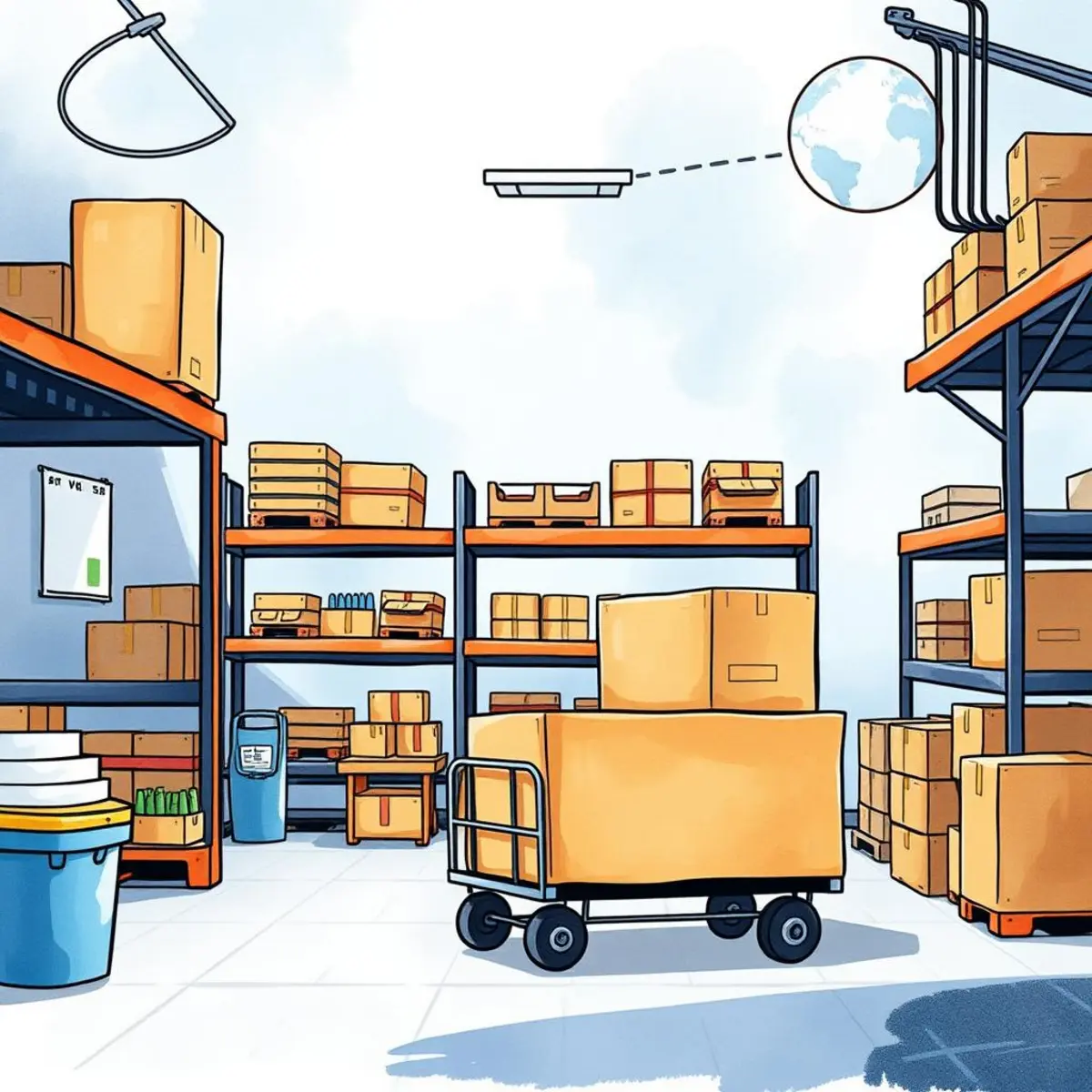 Inventory status report generator: Create detailed inventory status reports