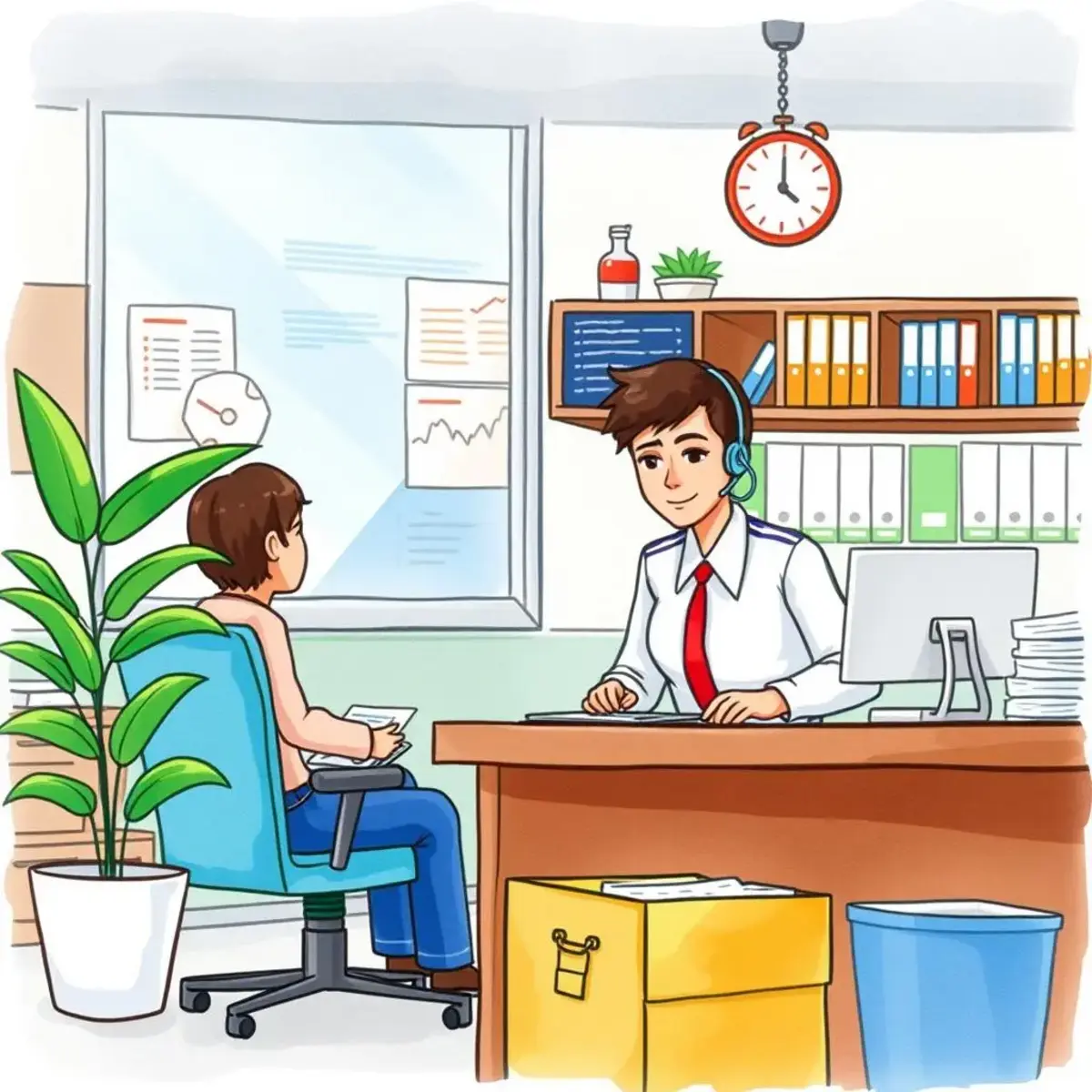 Order tracking instruction generator for customer support