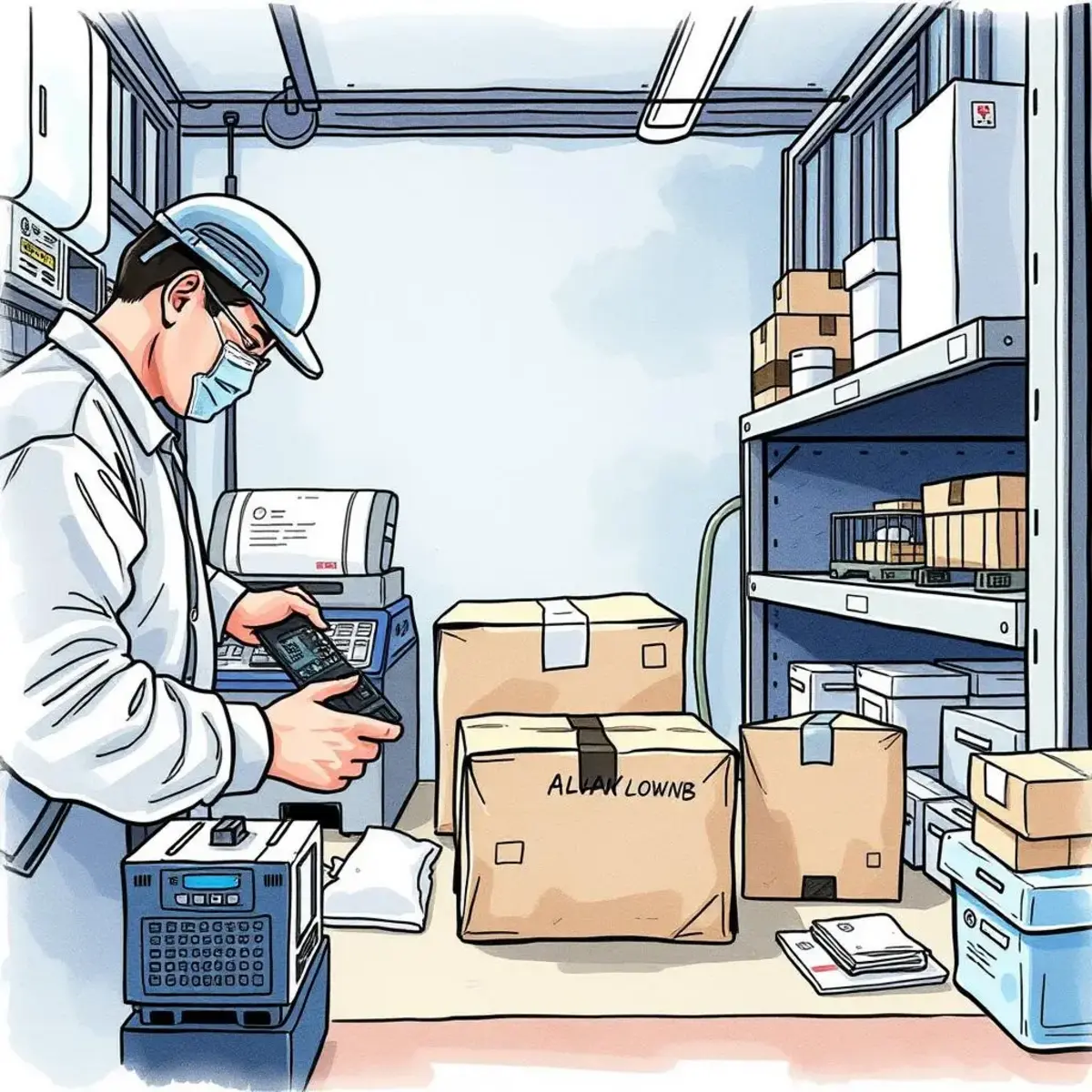 Packaging quality validator for efficient inspection