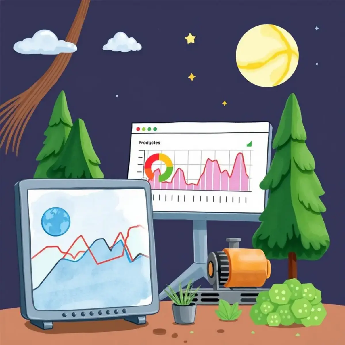 Production insight extractor for efficient data tracking