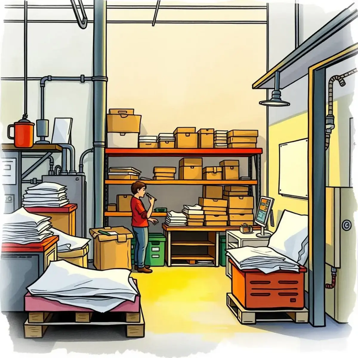 Order tracker: Maintain accurate production order records