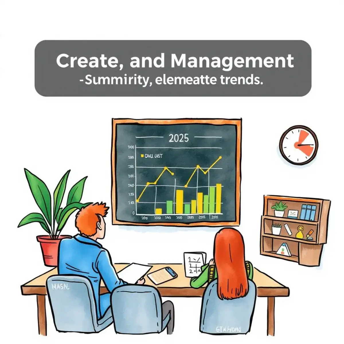 Progress summary creator for streamlined employee reviews