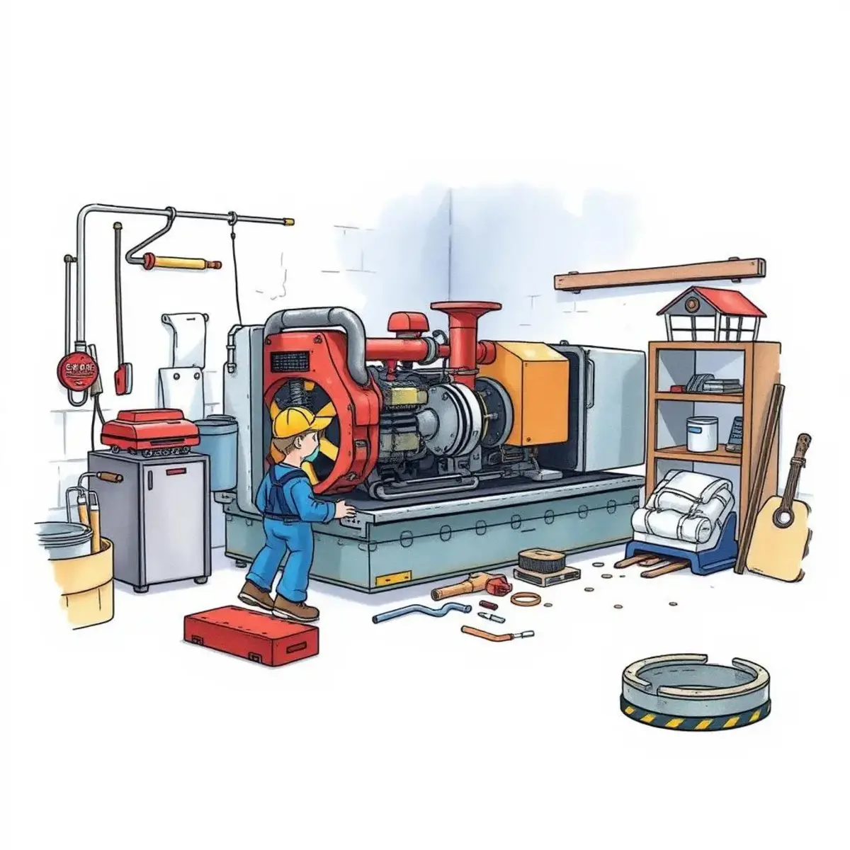 Repair progress reporter for tracking equipment repairs