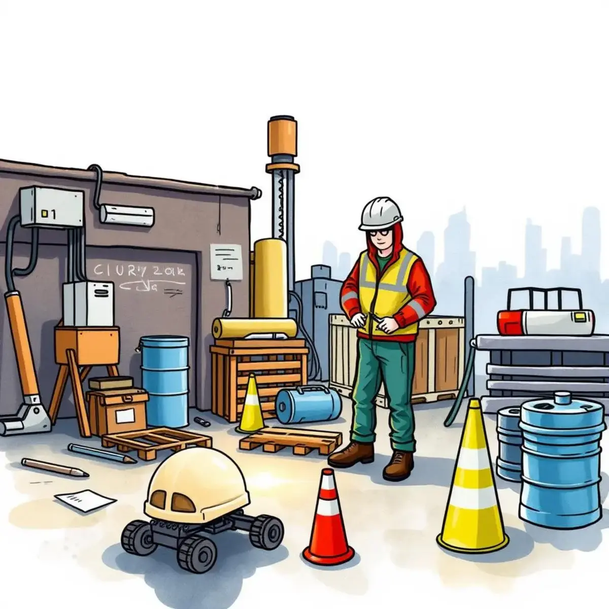 Safety course generator for easy training setup