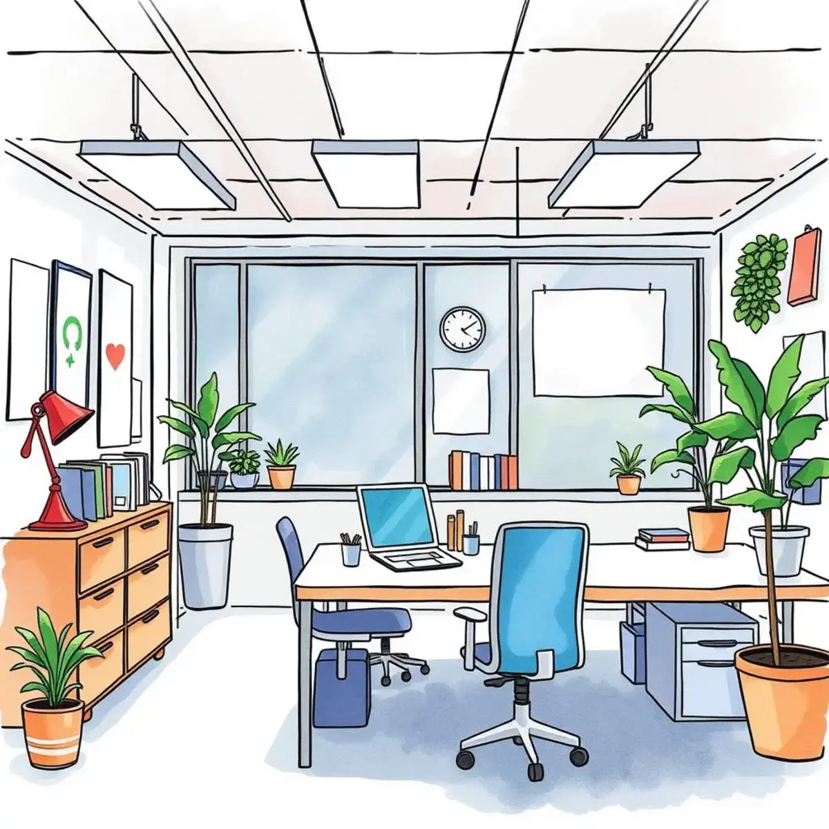 Space efficiency brief for optimal workspace planning