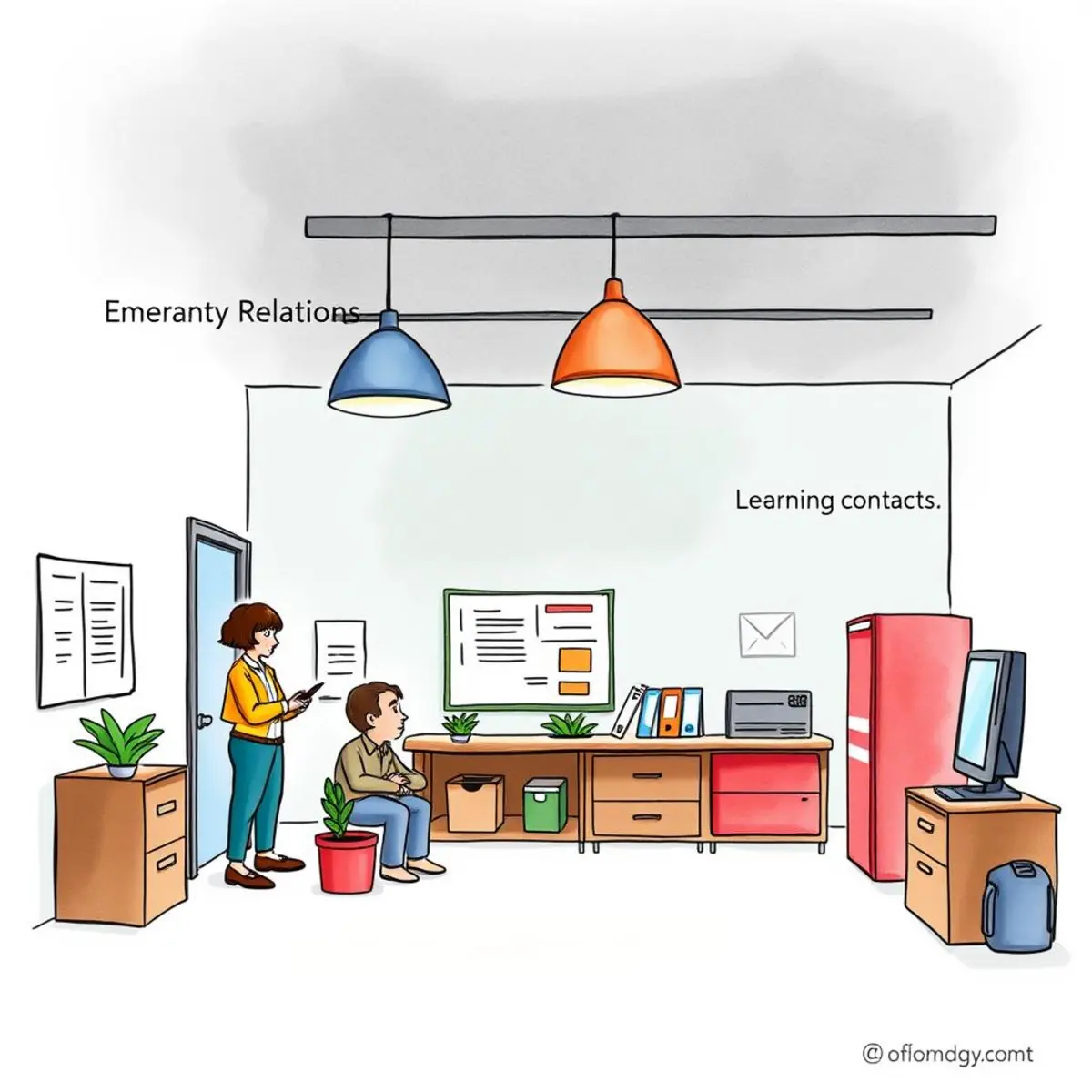 Emergency contact information organizer: Organize essential contacts ...