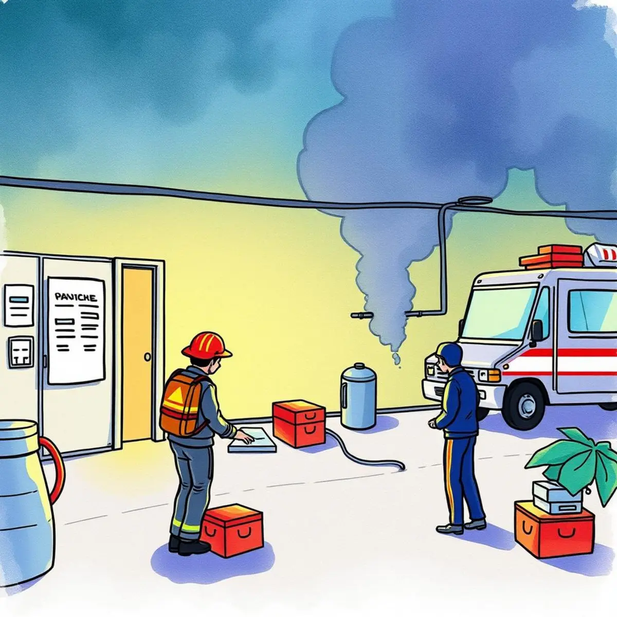 Incident simulation scenarios designer for ehs training