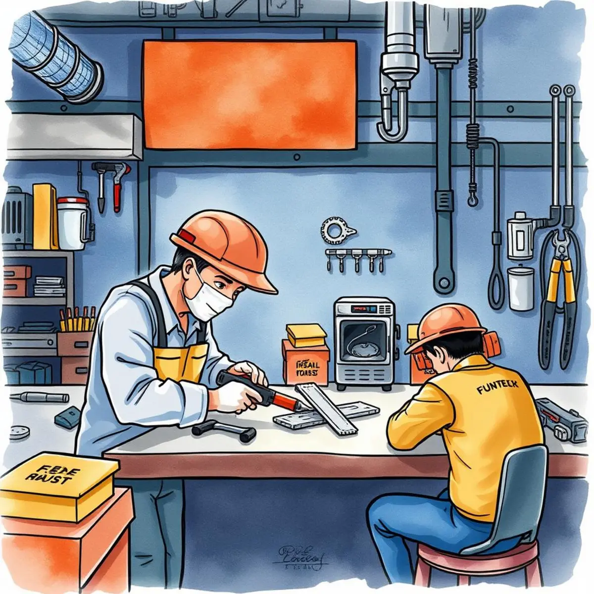 Tool source clarifier: Clarify tools needed for specific equipment repairs