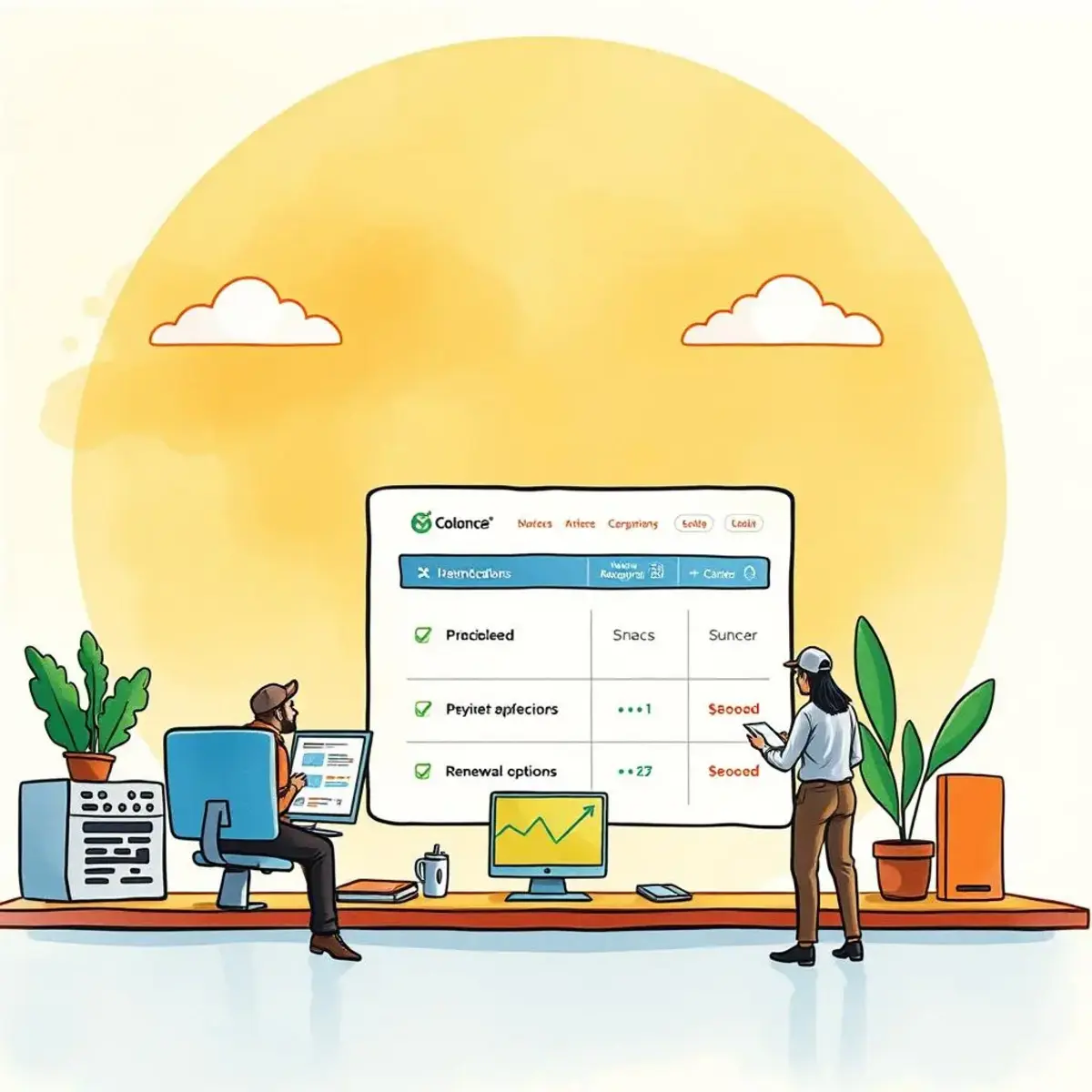Contract renewal comparison tool: Generate side-by-side comparisons of ... Contract renewal comparison tool: Generate side-by-side comparisons of ...