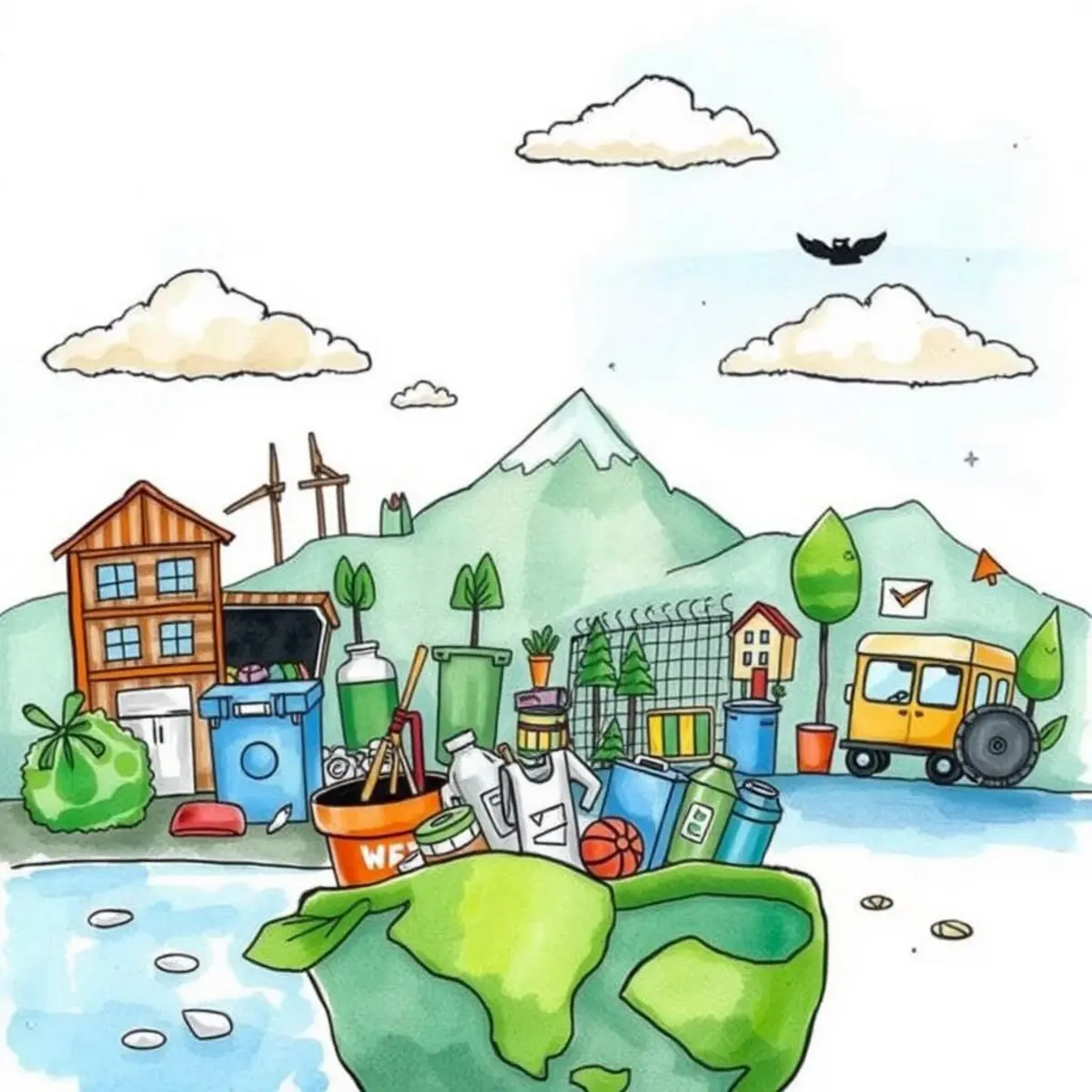 Waste reduction idea generator: Explore innovative waste-saving concepts